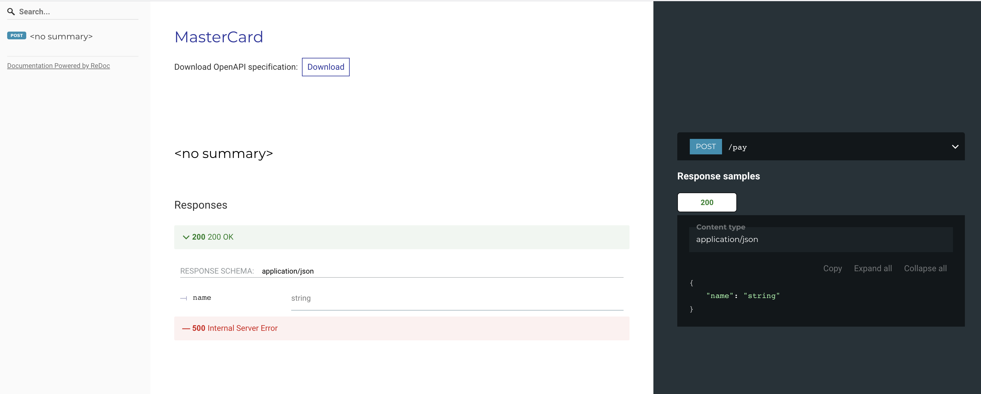 Documentation Generation | Sysl